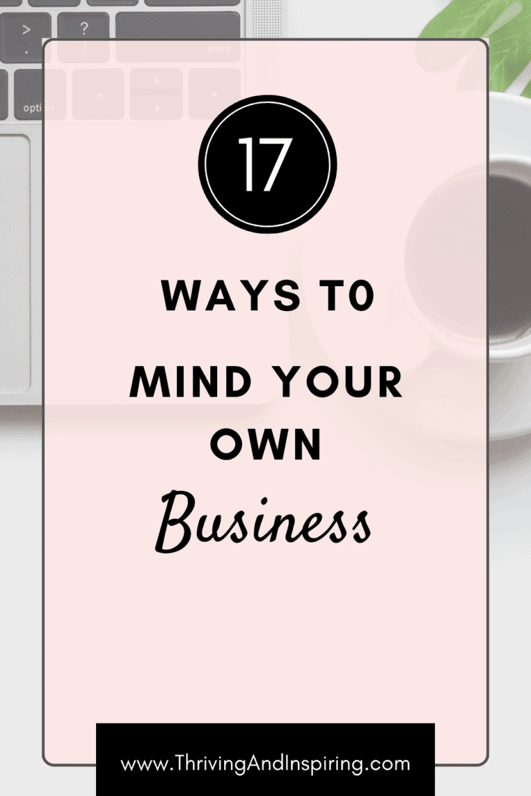 How to Mind your Own Business Guide: See Quick Growth